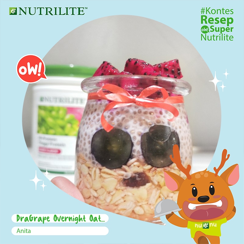 DraGrape Overnight Oats - Nutrilite Indonesia