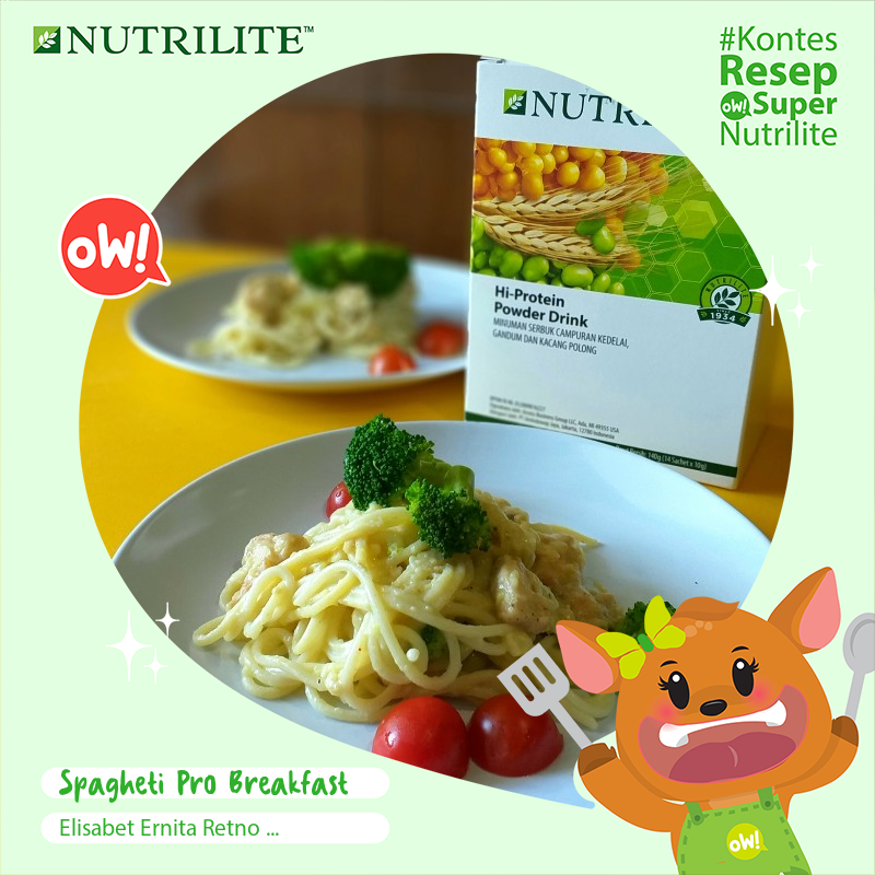 Spagheti Pro Breakfast - Nutrilite Indonesia