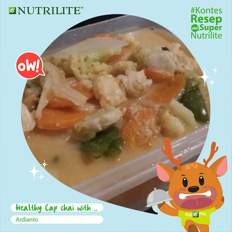 Healthy Cap chai with Hi - Protein - Nutrilite Indonesia